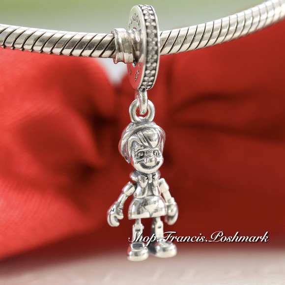 Pandora | Jewelry | Pandora Disney Pinocchio Dangle Charm Clear Cz ...